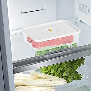 Meat Storage Containers - Bacon Lunch Meat Container - Thickened Freezer Storage Containers, Airtight Food Storage Container For Refrigerator