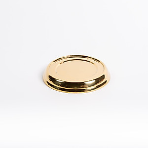 Broadman Church Supplies RemembranceWare Communion Stacking Bread Plate Base, Brass