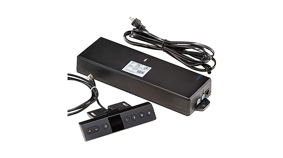 Safco SAFZ549 Medina Height-Adjustable Desk Control Box - Effortless ...