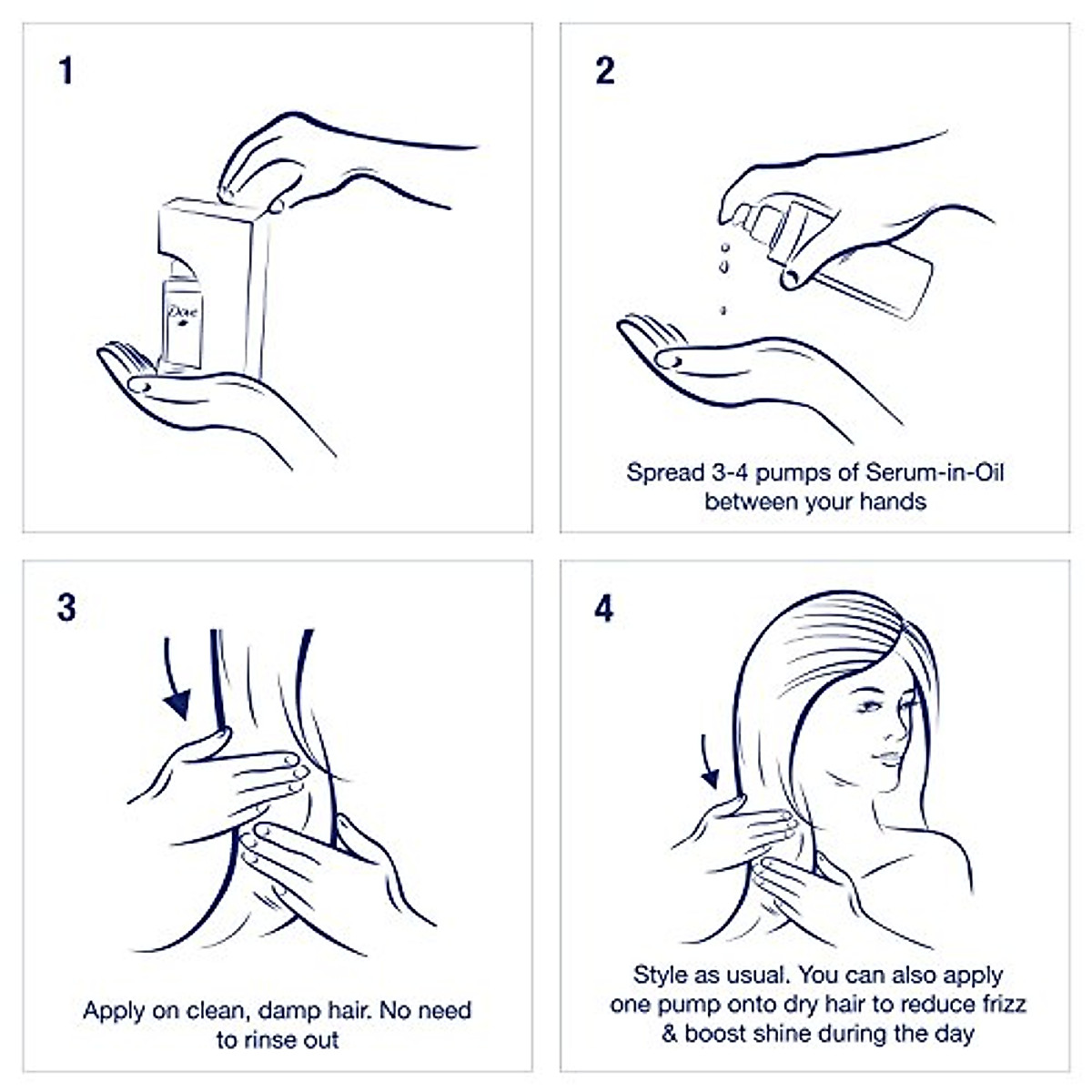 Dove Advanced Hair Series Serum-In-Oil, Regenerative Nourishment 1.69 oz