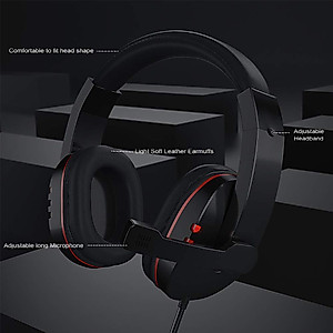 One Hand RGB Gaming Keyboard and Backlit Mouse and Gaming Headset with Microphone,USB Wired Rainbow Single Hand Mechanical Feeling Keyboard with Wrist Rest Support, Gaming Keyboard Set for Game