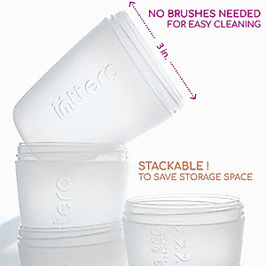 INTTERO 6oz Pink Formula Dispenser Anti-Colic Baby Bottles - 2 Pack/Slow Flow (Cute Pink) — Everyday Baby Essential — Formula Bottle On The Go — Biberones para Formula — Pop Yummy Baby Mixie Brezza