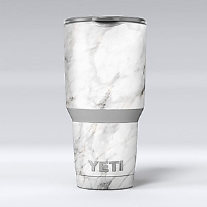 Design Skinz Slate Marble Surface V5 - Skin Decal Vinyl Wrap Kit Compatible with The Yeti Rambler Cooler Tumbler Cups