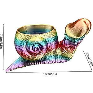 KEEP HOTTER Turtle Planter，Penis Planter，Turtle Planters for Outdoor Plants，Funny Planter，Penis Decor for Succulent Plants，Plant Pots for Fun Planting Experience for Home Office Desk Mini Ornament