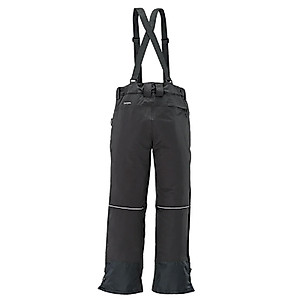 Striker Women's Prism Durable Breathable Water-Resistant Outdoor Ice Fishing Pant with Sureflote Flotation Technology, 8 Black