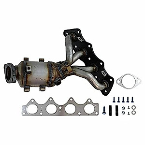 AutoShack EMCC774893 Exhaust Manifold Catalytic Converter Direct Fit Replacement for 2012-2019 Kia Soul Rio 2011-2019 Hyundai Accent 2012 2013 2014 2015 2016 2017 Veloster 1.6L FWD (EPA Compliant)