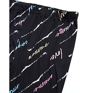 RBX Girls' Active Sweatsuit - 2 Piece Fleece Crop Pullover Hoodie Sweatshirt and Yoga Leggings - Clothing Set for Girls, 7-16, Size 7-8, Golden Haze