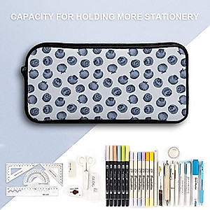 Blueberry Pencil Case Pencil Pouch Coin Pouch Cosmetic Bag Office Stationery Organizer