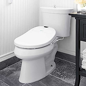 Brondell S1000-EW Swash 1000 Advanced Bidet Elongated Toilet Seat, White