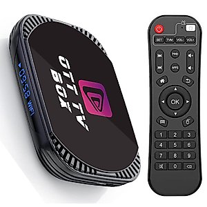 Amlogic S905X4 Android 11.0 4Gb 64Gb Rom MxIII Pro X4 Tv Box Android Tv Box 8K Ultra Hd Support 2.4G/5.8G Dual WiFi Bt 4.0 HD 1000M Usb 3.0 with h9