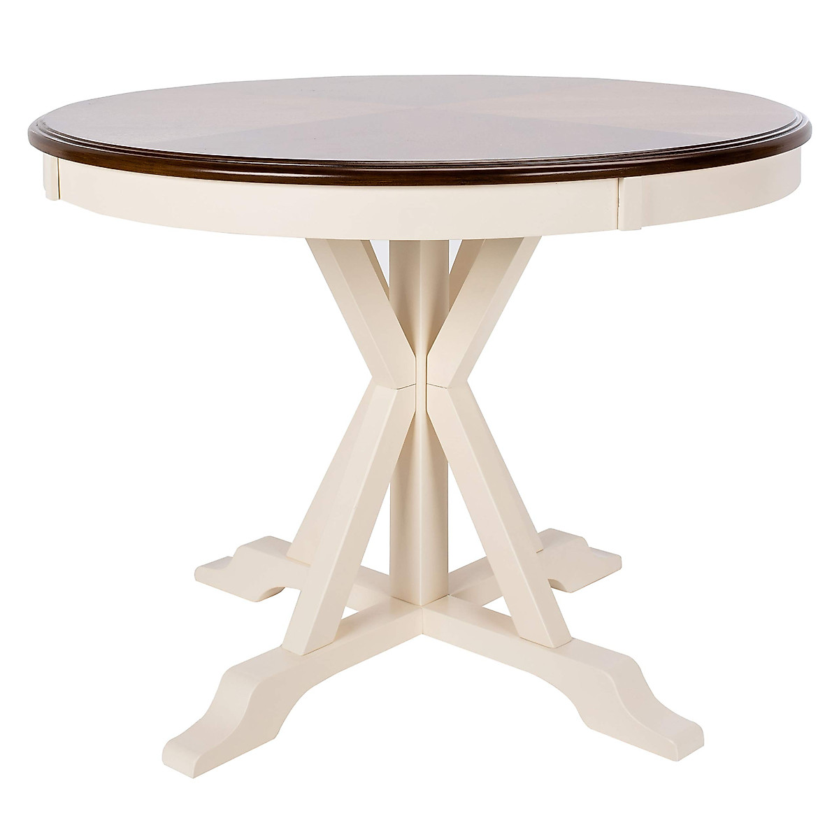 Safavieh Home Collection Shay White and Natural 5-piece Dining Set