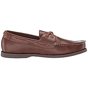 Tommy Hilfiger Men's Brazen3 Boat Shoe, Natural, 9