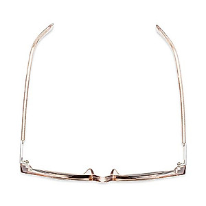 Sofia Vergara x Foster Grant Women's Sofia SunReaders Segment Style Cat-Eye Reading Glasses, Shiny Crystal Blush, 56 mm + 2.5