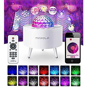 Galaxy Projector Star Projector,Galaxy Light Projector for Bedroom,Star Projector with Music/Remote Control/Timer/Bluetooth Speaker, A Great Choice for a Halloween Christmas
