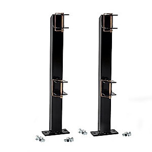 ECOTRIC 2 Place Weeder Trimmer Racks Holders Hold Two for Trailer Truck,Edgers, Pole Saws, Tree Trimmers