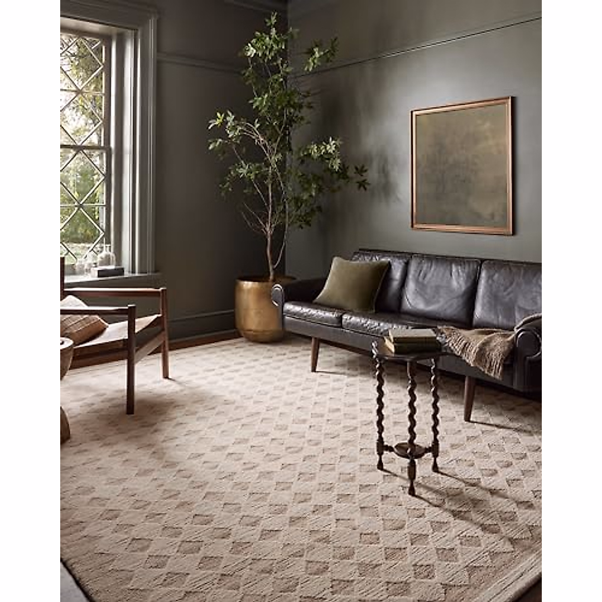 Loloi Magnolia Home by Joanna Gaines x Rae Natural/Ivory 5'-0" x 7'-6" Area Rug