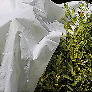 KHBNHJ Weed Barrier or Plant Covers Freeze Protection, Garden Landscape Fabric Heavy Duty Ground Cover,Premium Control Weed Block Garden Mat for Gardens(4.9x26.2FT), 210201YF28-2-10419-1557554701