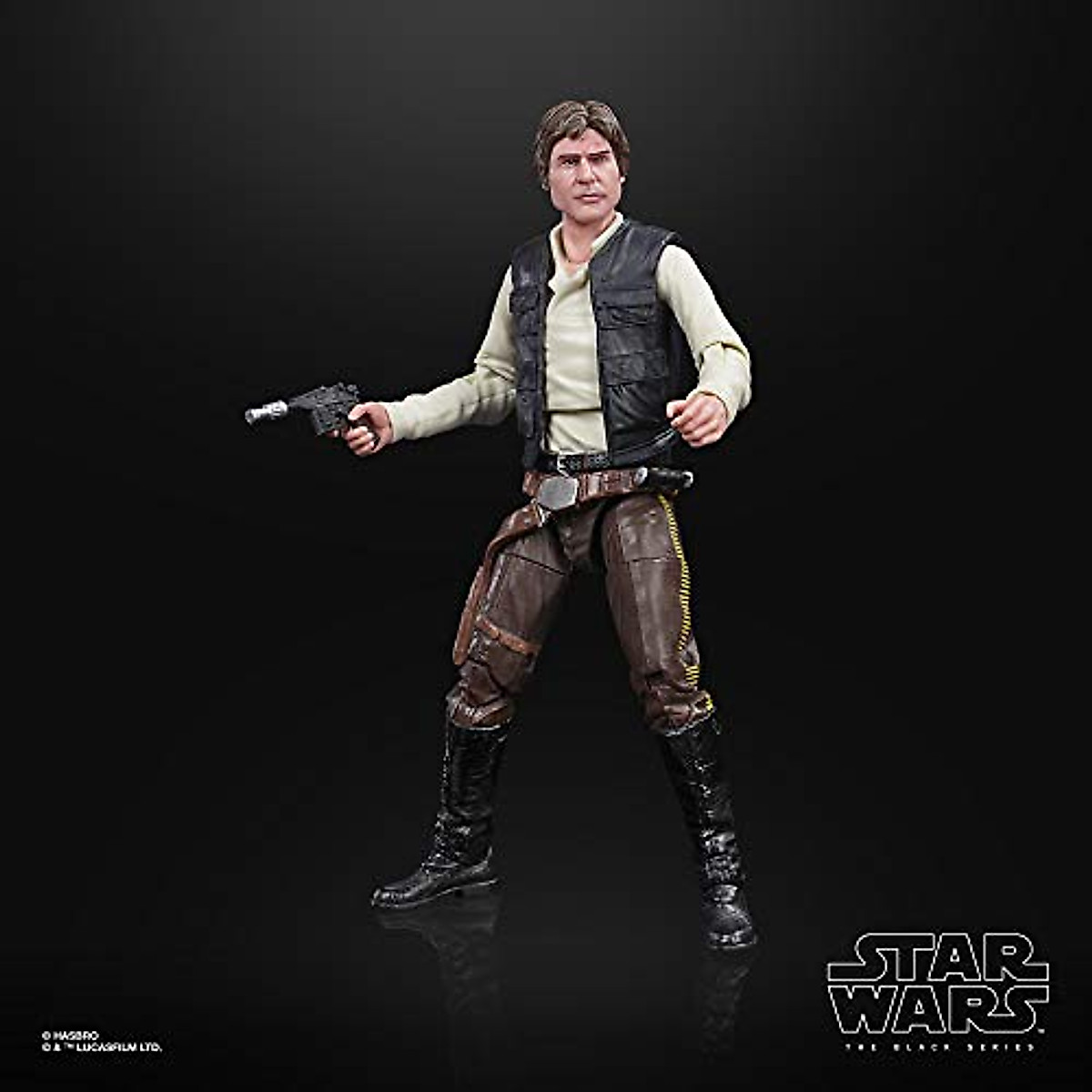 STAR WARS The Black Series Han Solo (Endor) Toy 6-Inch Scale Return of The Jedi Collectible Action Figure, Kids Ages 4 and Up