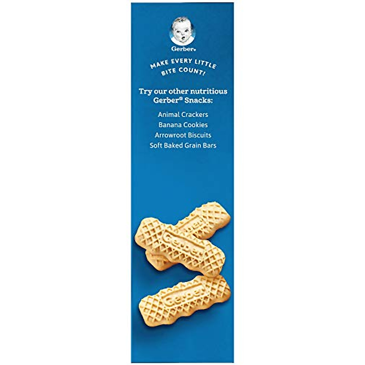 Gerber Toddler Lil' Biscuits (Vanilla Wheat Lil Biscuits, Pack of 4)