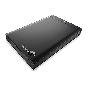 (Old Model) Seagate Backup Plus 1TB Portable External Hard Drive USB 3.0 (Black)(STBU1000100)