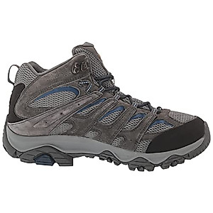 Merrell Men's Moab 3 Mid Hiking Boot, Granite, 10