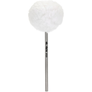 Vic Firth VICKICK BASS DRUM BEATER-- Medium Felt Core Covered with Fleece, Oval Head