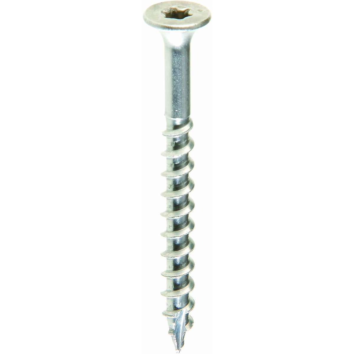 Grip Rite Prime Guard MAXS62695 Type 17 Point Deck Screw Number 8 by 2-Inch T20 Star Drive, Stainless Steel, 1-Pound Tub
