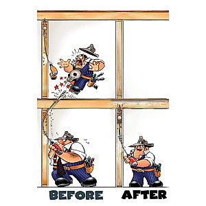 Rack-A-Tiers Bumper Balls - Drill Alignment Tool 1-1/2" and 2" Kit, Drill Bit Ball for Electricians, Flex Bit Bumper Ball, Flex Auger Ball (BB1520)