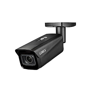 Lorex NC4K4MV-164BB-2 4K 16-Channel 4TB Wired NVR System with Nocturnal 4 Smart IP Bullet (4X LNB9383/Black) Cameras Featuring Motorized Varifocal Lens, Vandal Resistant and 30FPS Recording