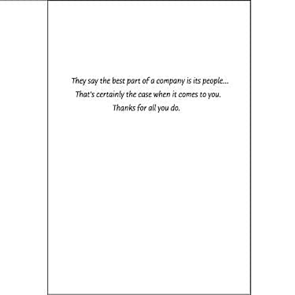 Hallmark Business (25 Pack) Employee Appreciation Card (Make a Difference) for Employees