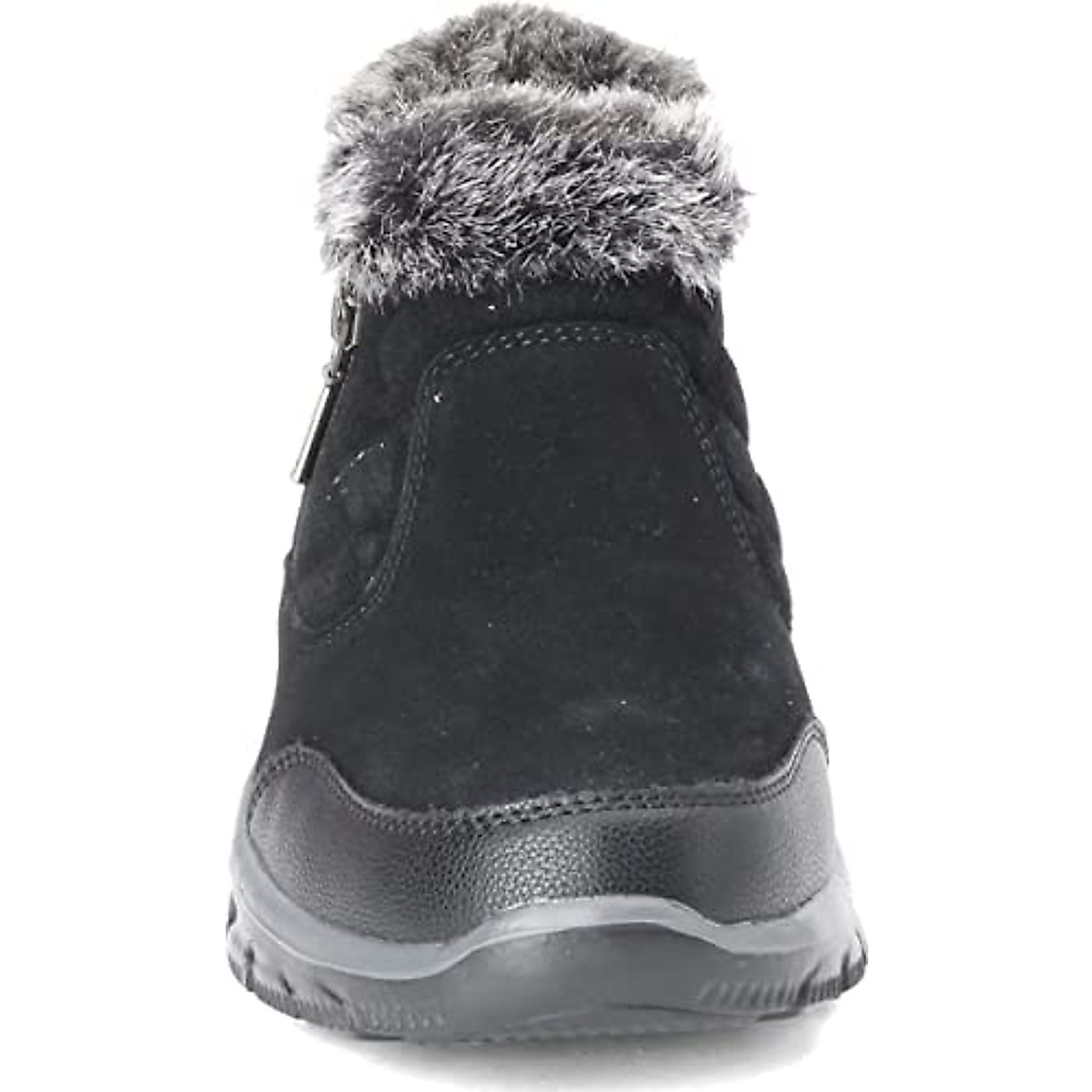 Skechers Women's Easy Going-Girl Crush Ankle Boot, Black, 10