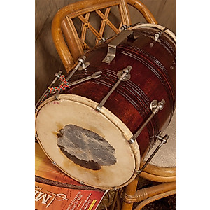 Banjira Dholak Deluxe Delhi Style Drum - Nut And Bolt