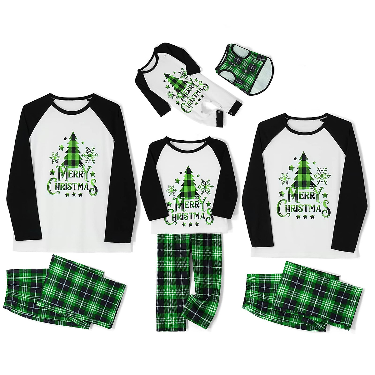 Yuemengxuan Christmas Pajamas for Family Pjs Matching Set Xmas Holiday Vacation Two Piece Sleepwear Outfits (#Aa-031,Women,Medium)