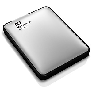 WD My Passport for Mac 500 GB USB 2.0 External Hard Drive - WDBL1D5000ABK-NESN