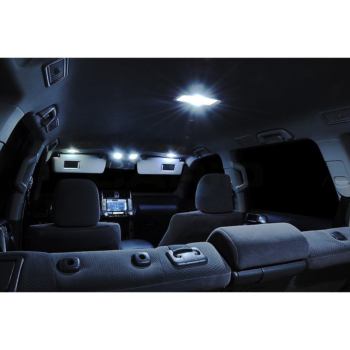 XtremeVision Interior LED for Ford Excursion 2000-2005 (12 Pieces) Cool White Interior LED Kit + Installation Tool