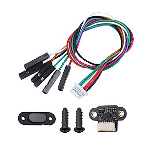 OCESTORE for TOF10120 Laser Distance Sensor UART Laser Rangefinder for TOF10120 Ranging Sensor Time of Flight TOF 10120 Laser Flight Distance Measurement Distancing Sensor I2C Output 100-1800mm 3-5V