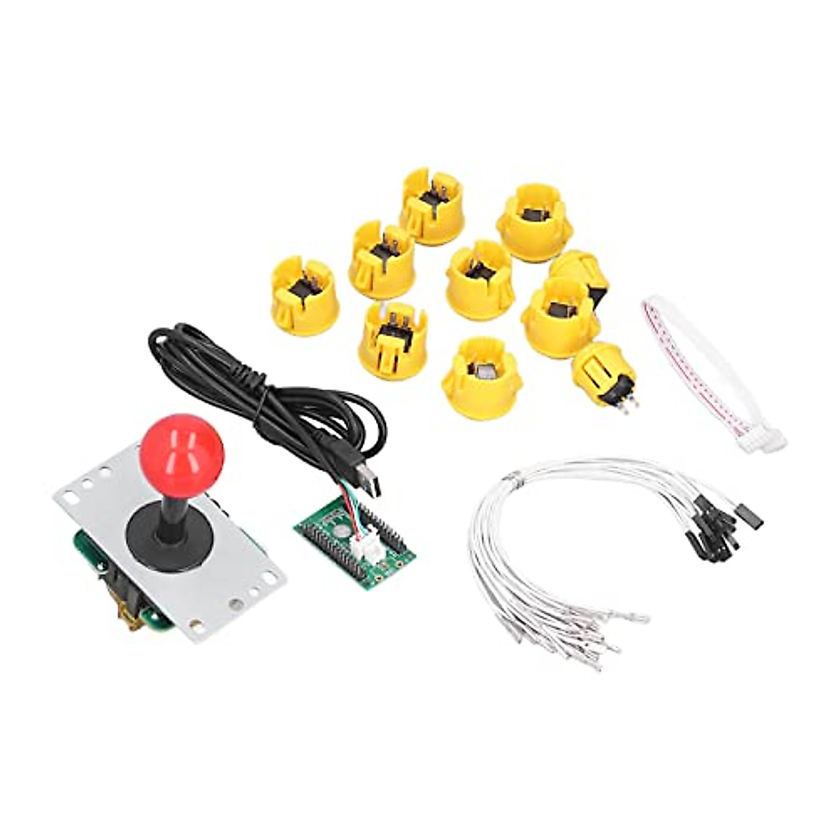 Fight Sticks, Simple Installation Metal Classic Multipurpose Joystick Kit for Game Consoles