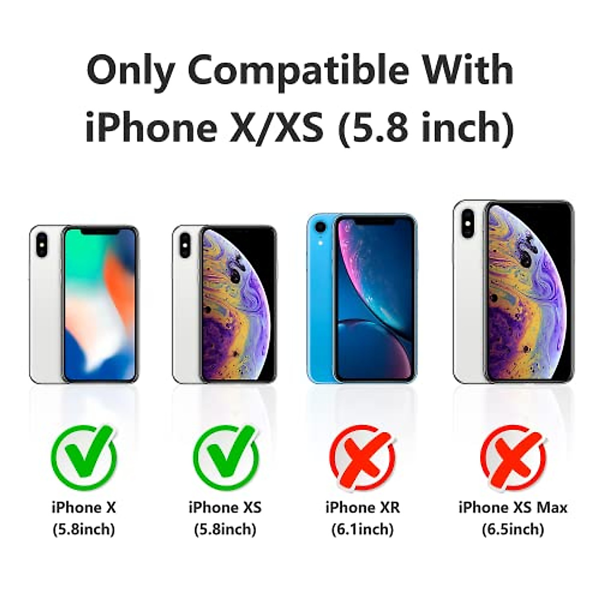 Lawonda 2-in-1 Crossbody Cell Phone Case with Detachable Lanyard Strap Adjustable Lanyard Shockproof Protective Moblie Phone Case Compatible with iPhone Xs 5.8 Inch Pink