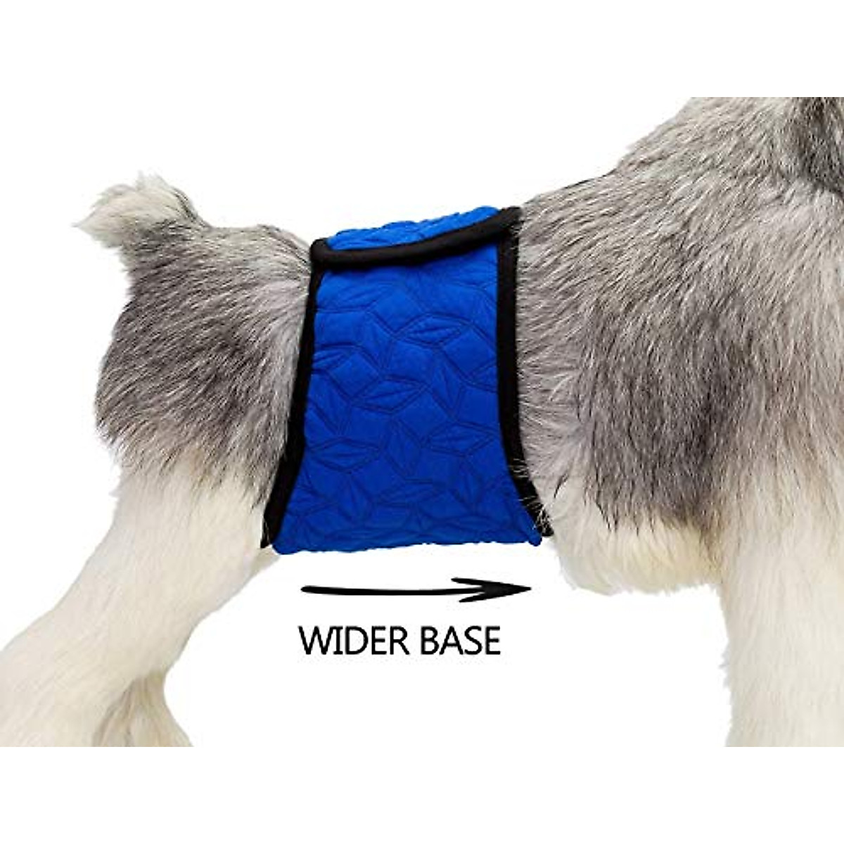 Mkono Male Dog Belly Band Wraps Washable Dog Diapers Male for Small and Medium Dogs(3 Pack)