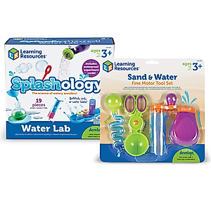 Learning Resources Splash Science Set bundle, Science for Kids, Kids Experiments, Ages 3+