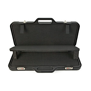 Negrini Cases 3039R/5130 Premium 2-Sided Handgun/AR Carbine Case, Black/Black