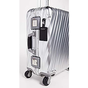 TUMI 19 Degree Aluminum Continental Carry On Suitcase, Silver, One Size