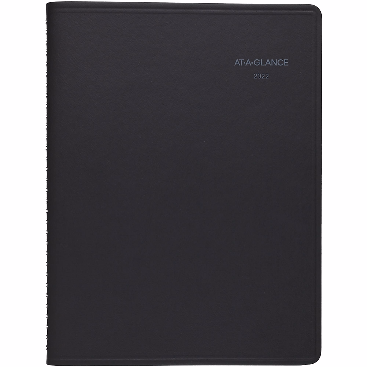 2022 Weekly & Monthly Appointment Book & Planner by AT-A-GLANCE, 8-1/4" x 11", Large QuickNotes, Black (7695005)