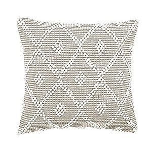 Lush Decor Adelyn Decorative Pillow Cover, 20" x 20", Neutral