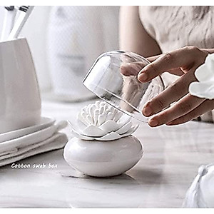 DVTEL Bathroom Five-Piece Set, Simple Ceramic Wash Four-Piece Set, Bathroom Supplies Set, Wash Cup Set (Color : 5 Piece Set)