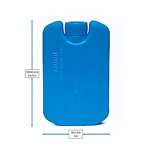 Ice Pack – Reusable Ice Pack for Lunch Bags, Coolers, Picnics, Camping, Festivals, Concerts