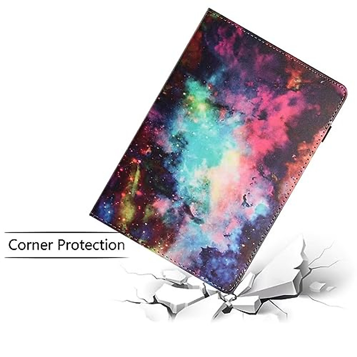 Compatible with/Replacement for Tablet PC Samsung Galaxy Tab A8 10.5 inch 2021 SM-X200/X205/X207 PU Leather Flip Cover Stand Wallet Case XXLZCX (6)