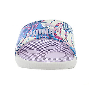 PUMA Cool Cat Island Dreams Slide Womens Sandal 9 BM US WhitePinkMauve