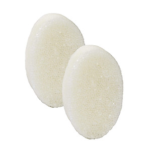 Spongeables Shaving Soap In a Sponge, Exfoliating Sponge for Use Before Shaving, Aloe and Shea Butter, Moisturizer and Exfoliator, Coconut, 2 Count