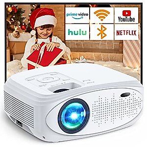 Projector, 9500L Projector with WiFi and Bluetooth - CRAZVIEW 5G Portable Video Projector, Outdoor Projector Native 1080P Support 350'' Display Compatible with Android/iOS/Tv Stick/Pc